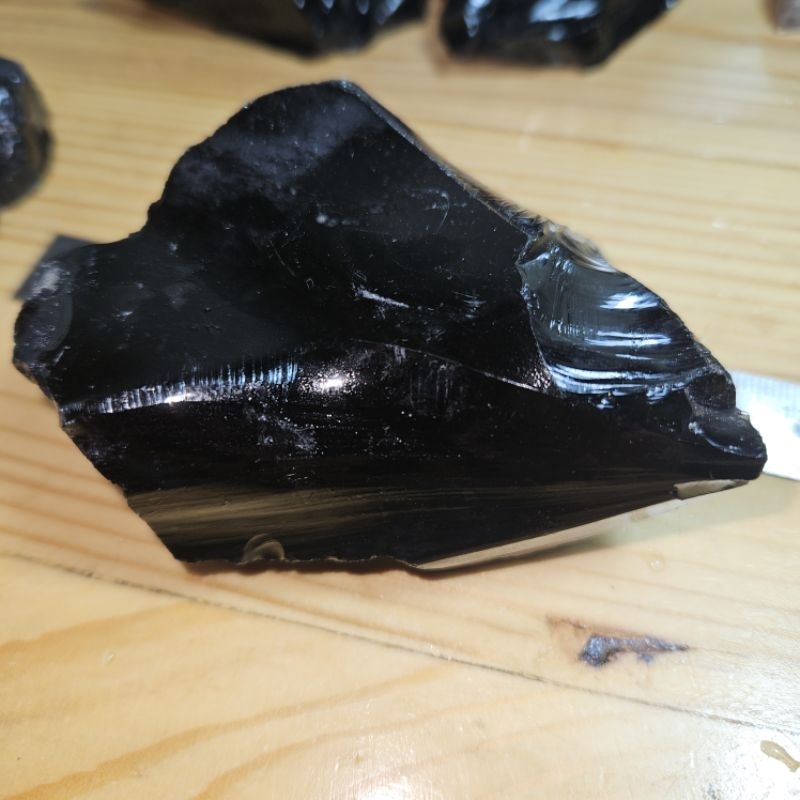 Jual Black Obsidian Rough From Peru HQ Crystal ( BO3 ) | Shopee Indonesia