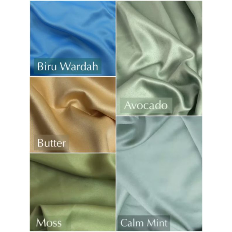 Jual Kain Satin Velvet Premium Original 100%,Puring Kebaya,Bahan ...