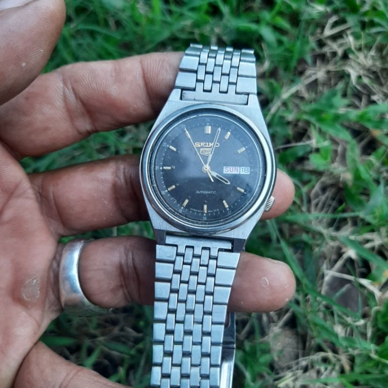 Jual seiko 5 automatic original Made In Japan Cal 6309 .jamtangan lawas classic | Shopee Indonesia