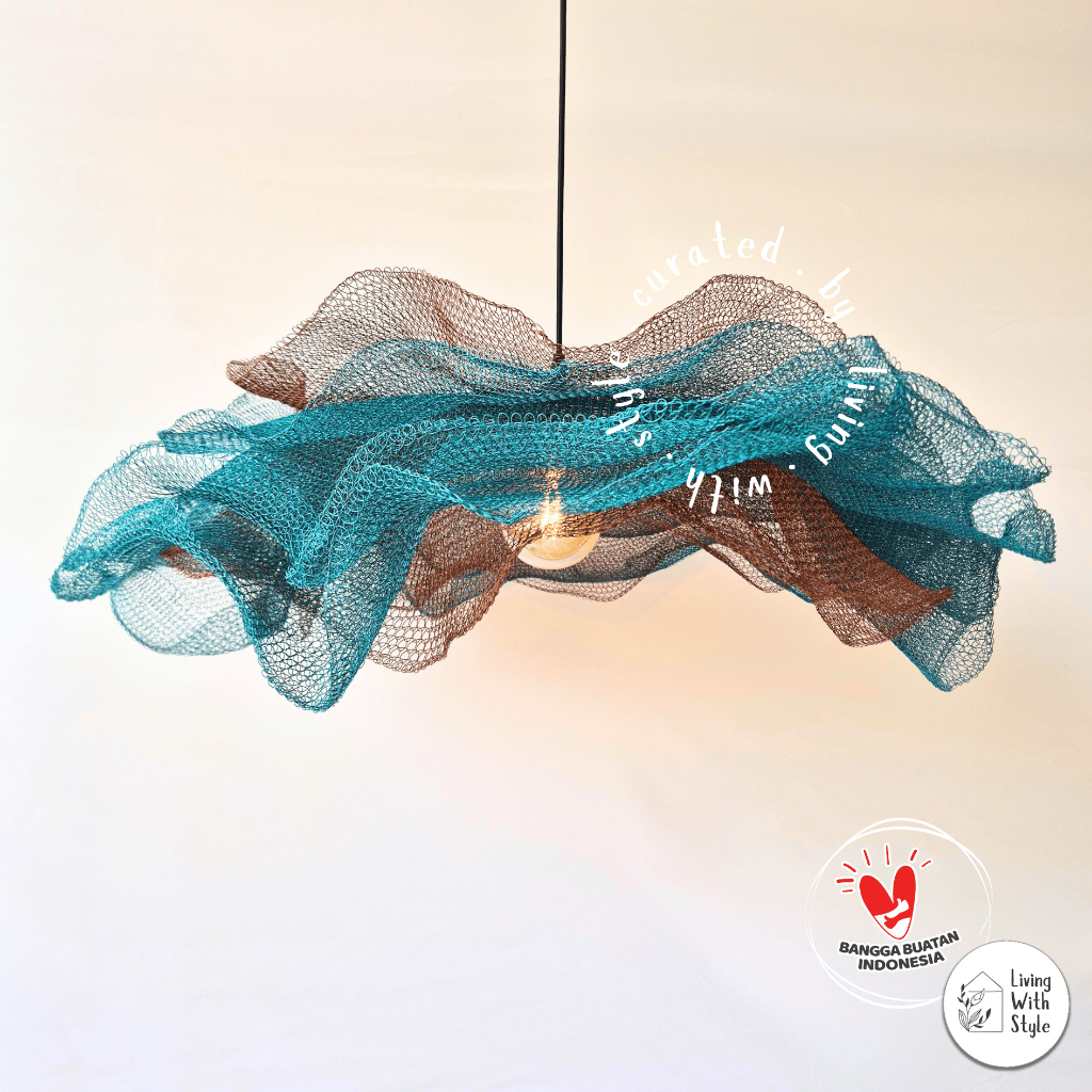 Jual Living With Style - Mekar Lighting in Ocean Reef Knitted Wire Art ...