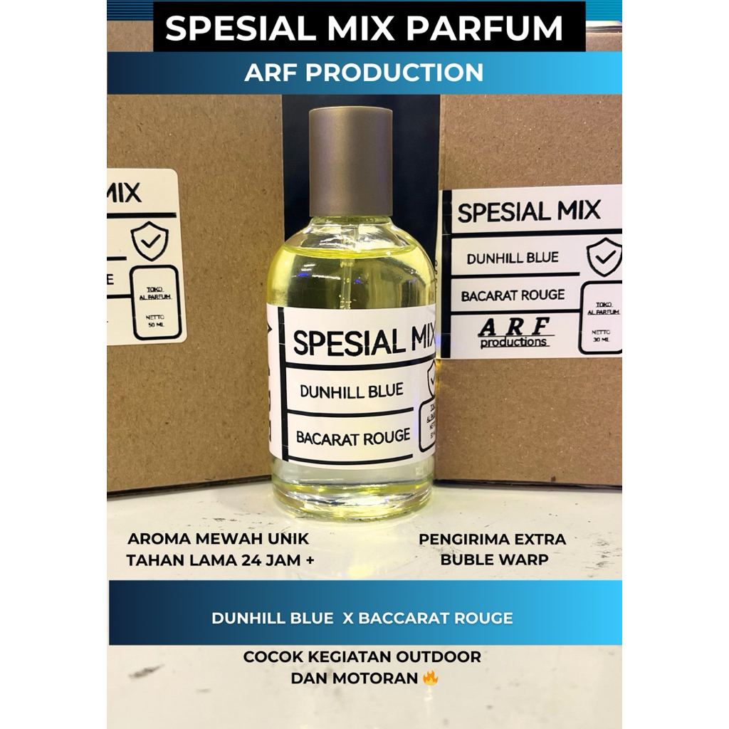 Jual [ARF] MIX PARFUM // DNHIL BLUe X B@CARAT R // SPESIAL MIX | Shopee ...