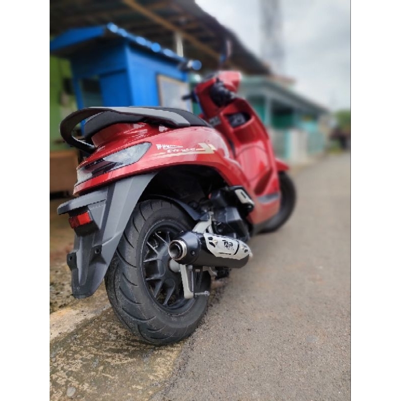 Jual Knalpot Original R3 Speed V2 PNP Honda stylo 160 | Shopee Indonesia