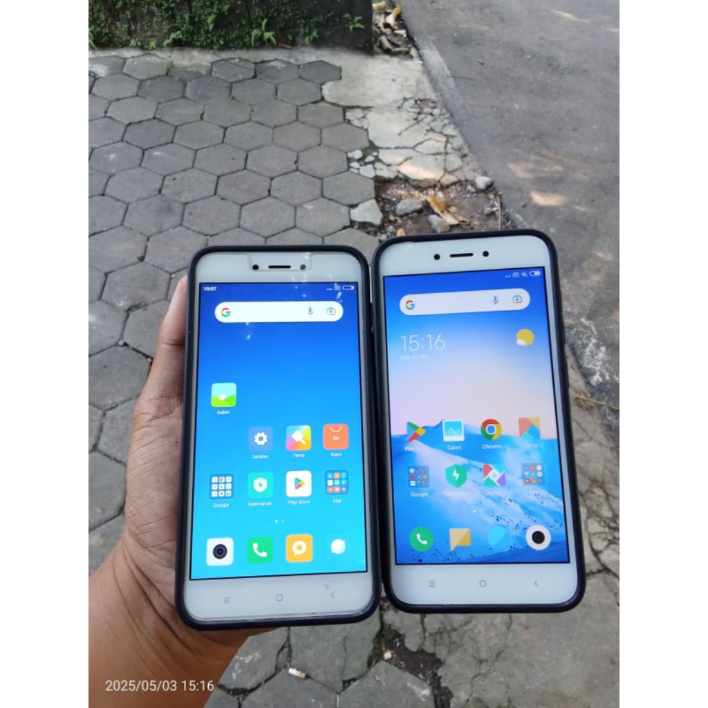 Jual Xiaomi Redmi 5A handphone second kondisi normal siap pake ram 2/16 ...