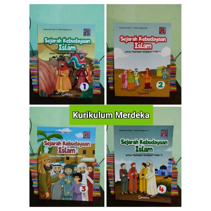 Jual Buku Paket SKI Mi Madrasah Ibtidaiyah Kelas 3,4,5 , 6 Kurikulum Merdeka Quadra | Shopee ...