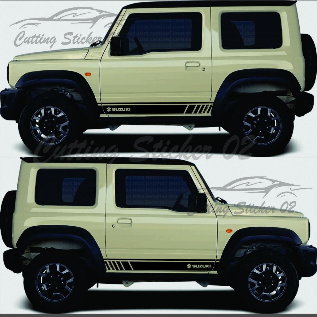 Jual Sticker mobil Suzuki Jimny sticker list universal mobil Jimny ...