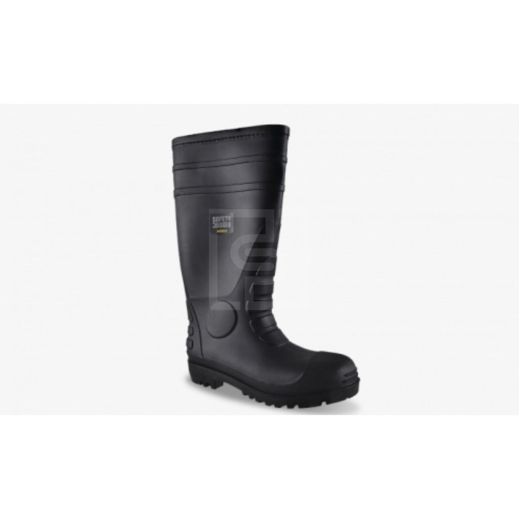 Jual Sepatu Safety Jogger Hercules | Safety Boots PVC, Steel Toe, Anti ...
