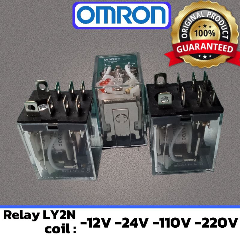 Jual relay omron ly2n 12vdc 10a 8pin | Shopee Indonesia