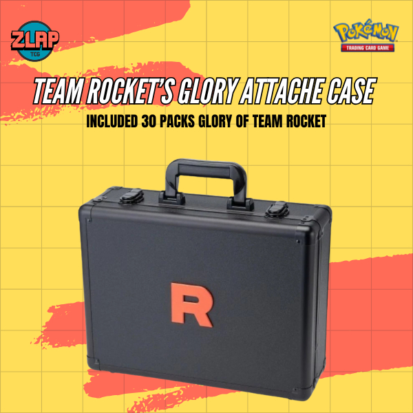 Jual The Glory of Team Rocket Attache Case Pokemon Japanese | Shopee ...