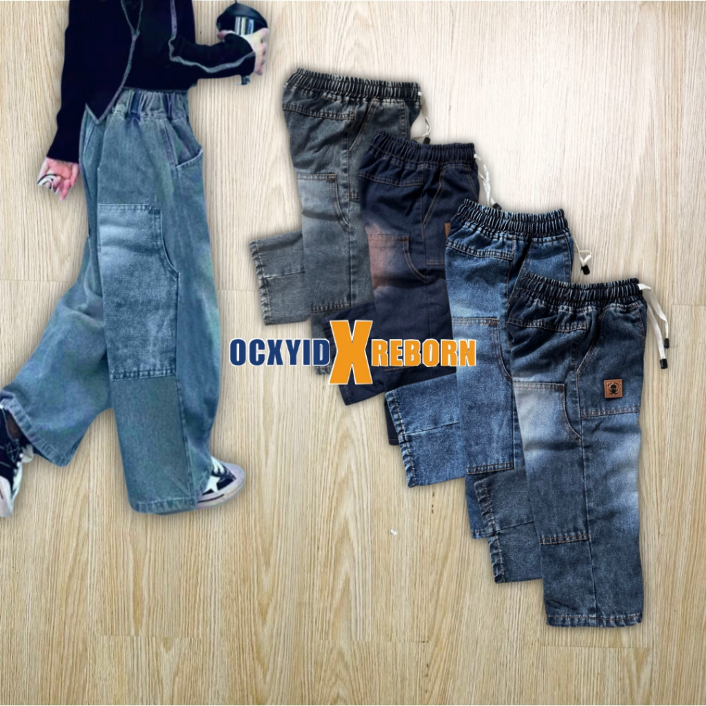 Jual Celana Skena Anak Model Gombrong Saku Besar Viral Kekinian Terbaru Usia 1-12 Tahun | Shopee ...