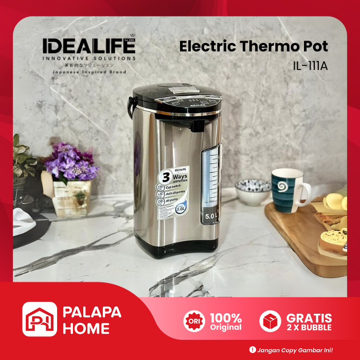 Jual Idealife Electric Thermo Pot IL-111A 5 Liter Low Watt | Panci ...