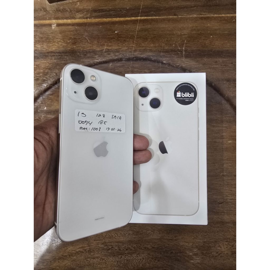Jual iphone 13 putih 128gb SA/A | Shopee Indonesia
