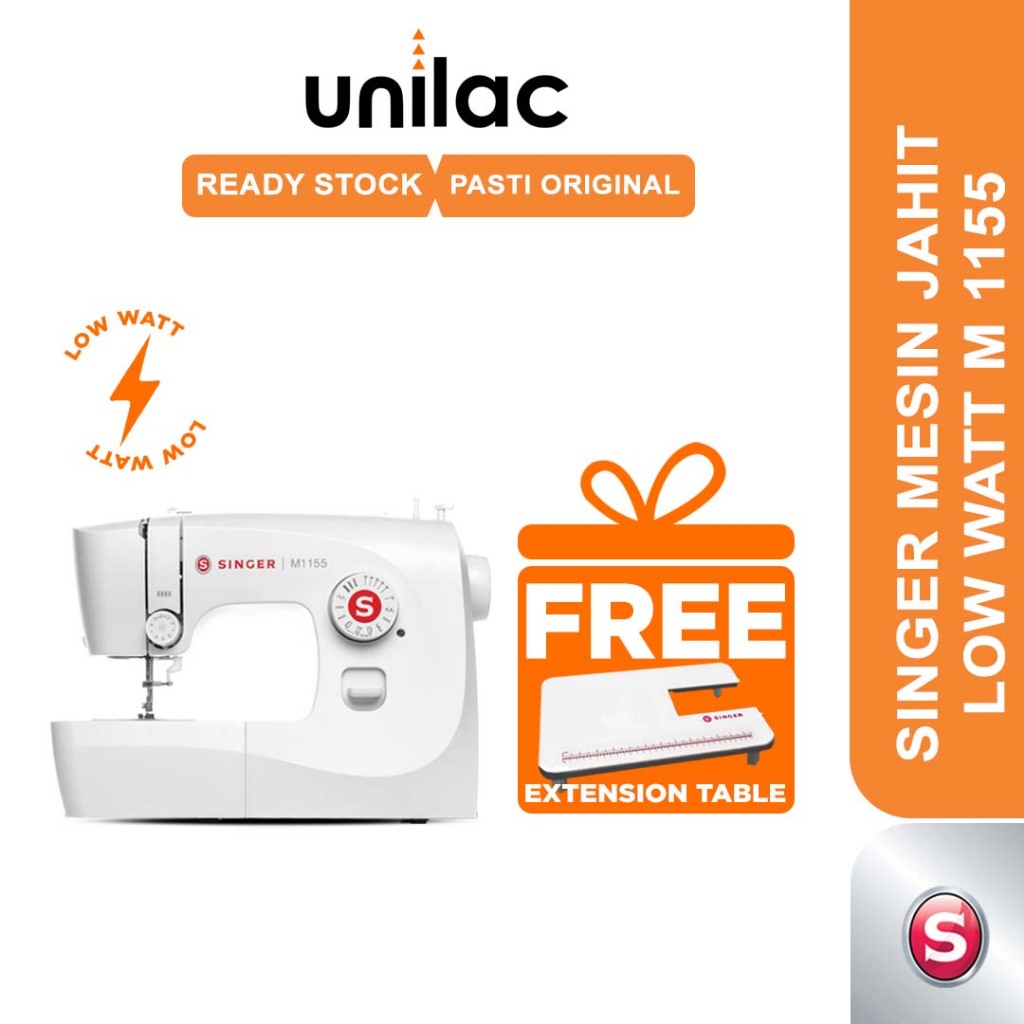 Jual (Original) Mesin Jahit SINGER M1155 Free Meja - Singer Sewing ...