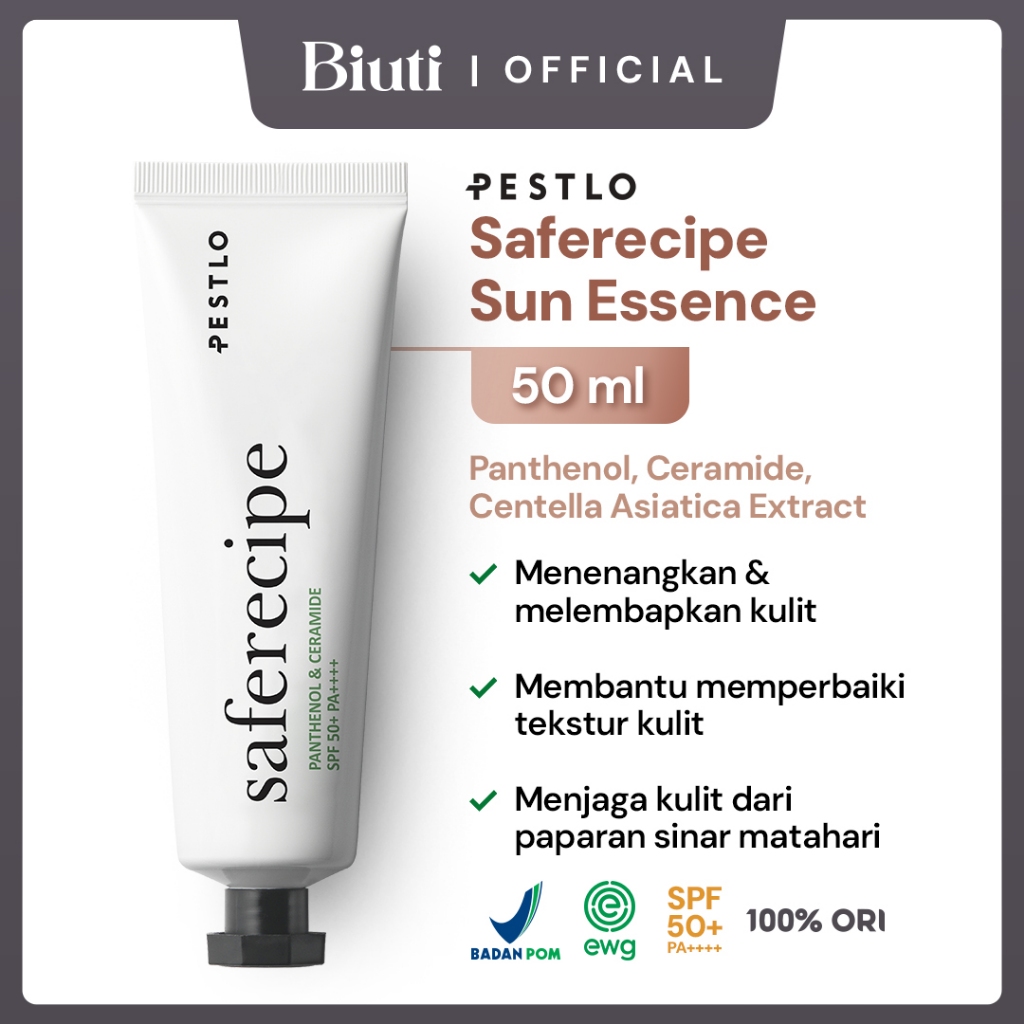 Jual PESTLO Saferecipe Sun Essence 50 ml - Sunscreen Calming for All ...