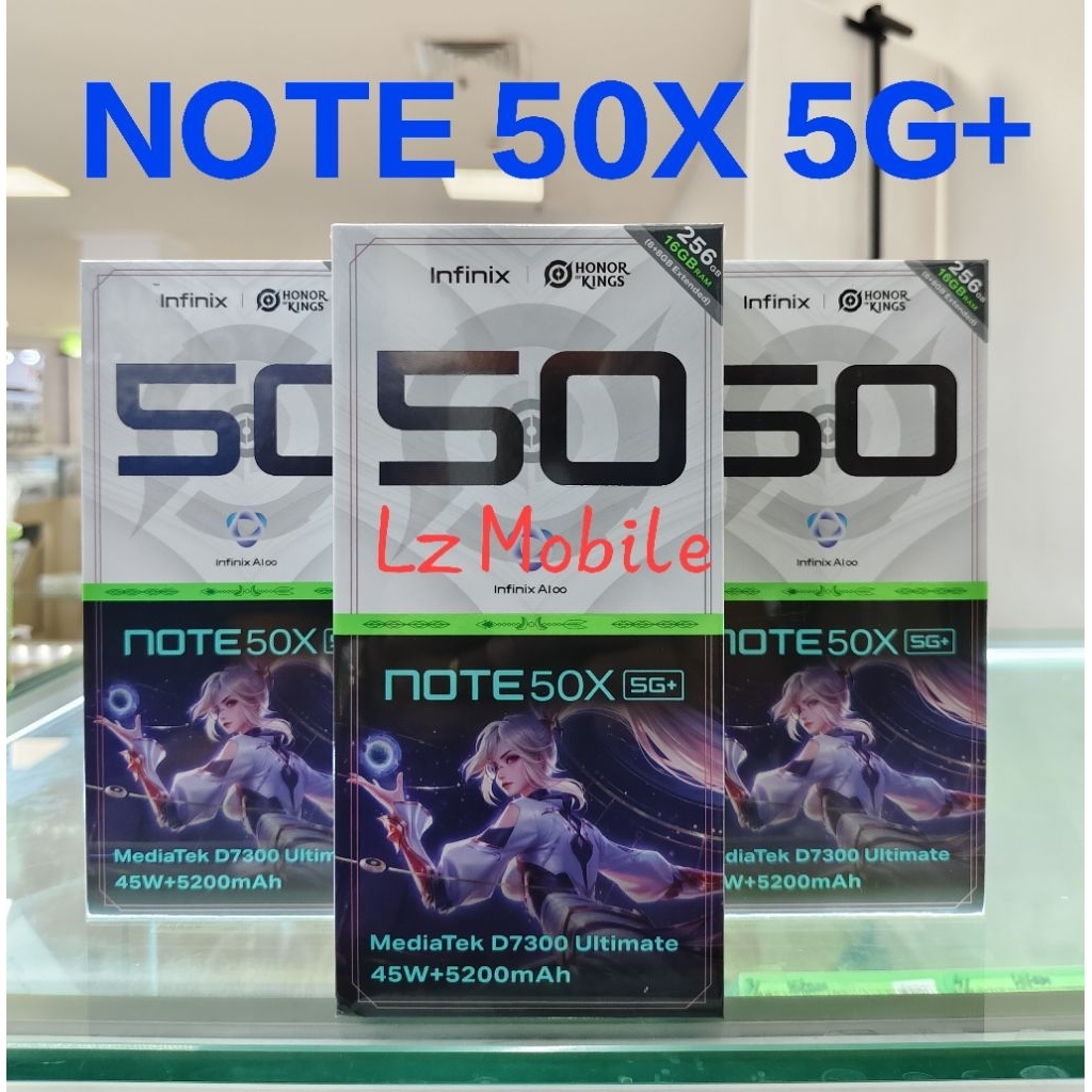 Jual Infinix Note 50X 5G+ 8/256 New Garansi resmi | Shopee Indonesia