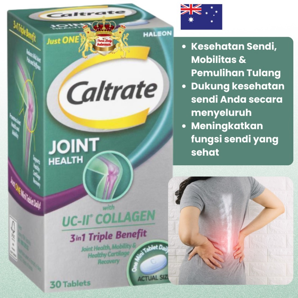 Jual Caltrate Joint Health with UC-II Collagen Triple 30 Tablet ...