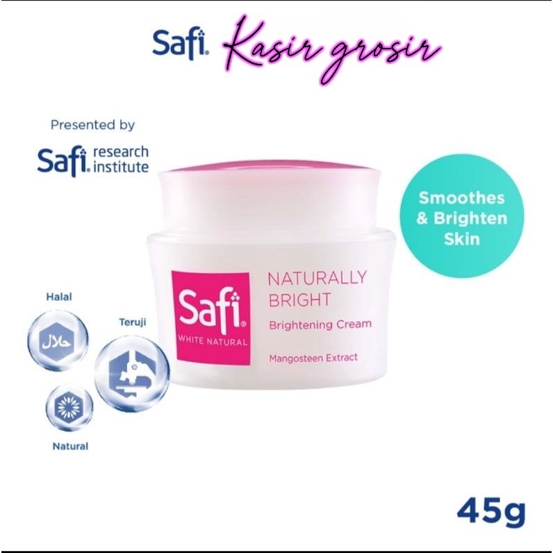 Jual KG Safi White Natural Brightening Cream Mangosteen 45 Gr / Cream ...