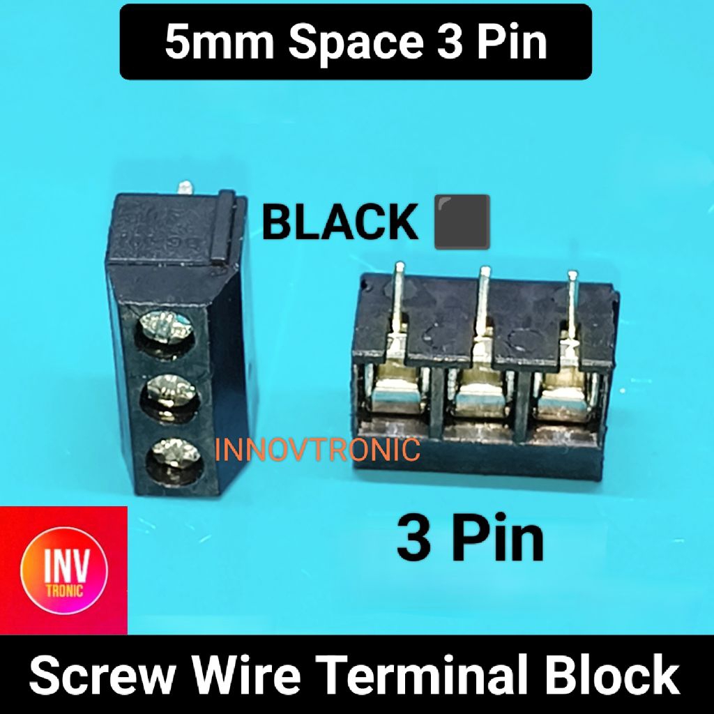 Jual Screw Terminal Block / Terminal Kabel 2/3/4/6 Pin 5mm Red Green ...