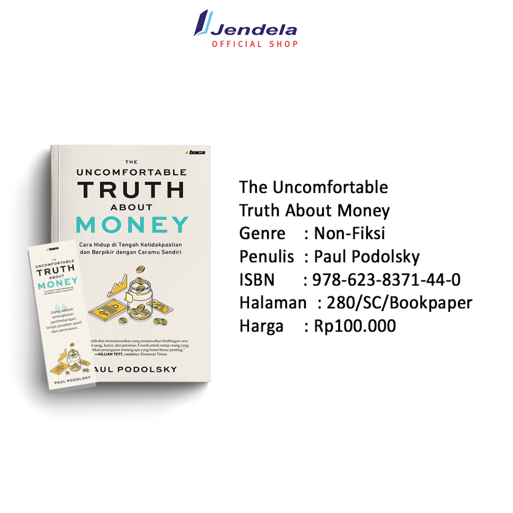 Jual Buku The Uncomfortable Truth About Money Buku Keuangan By Paul ...