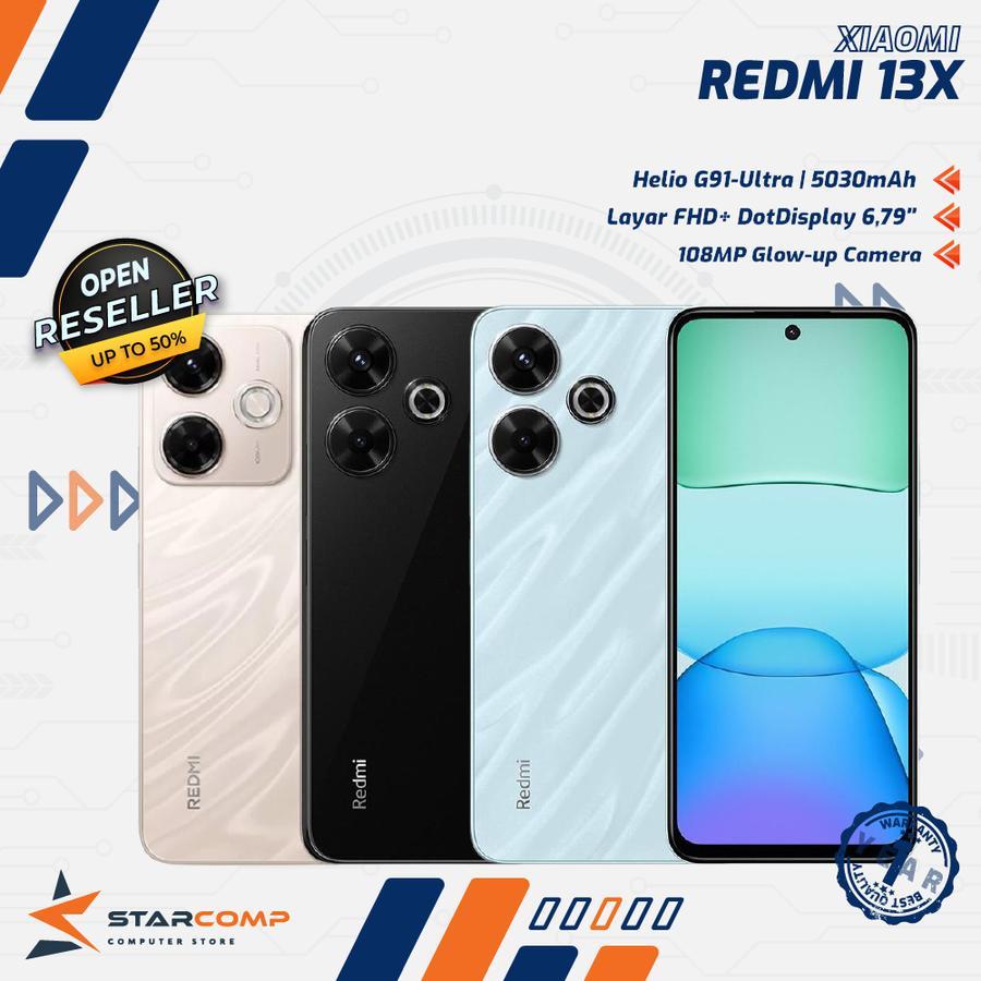 Jual Xiaomi Redmi 13x 8/128 8/256 Helio G91-Ultra FHD+ DotDisplay 6,79 ...