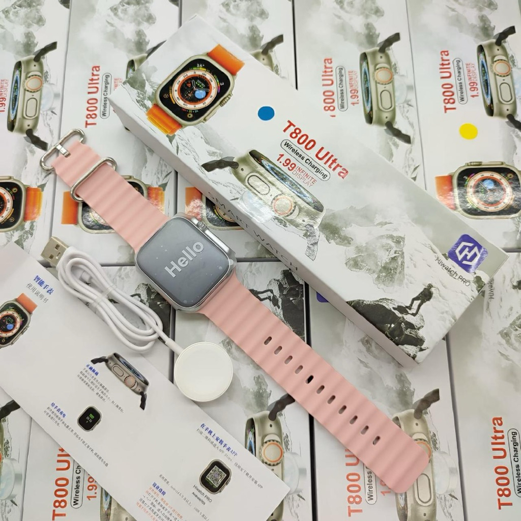 Jual Smartwatch 1.99 INCH HD SCREEN FULL TOUCH T800 ULTRA BLUETOOTH ...