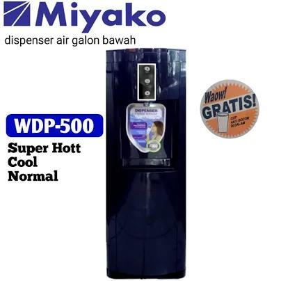 Jual Dispenser Galon Bawah Miyako WDP 500 3 Kran Super Hot Normal Cool ...