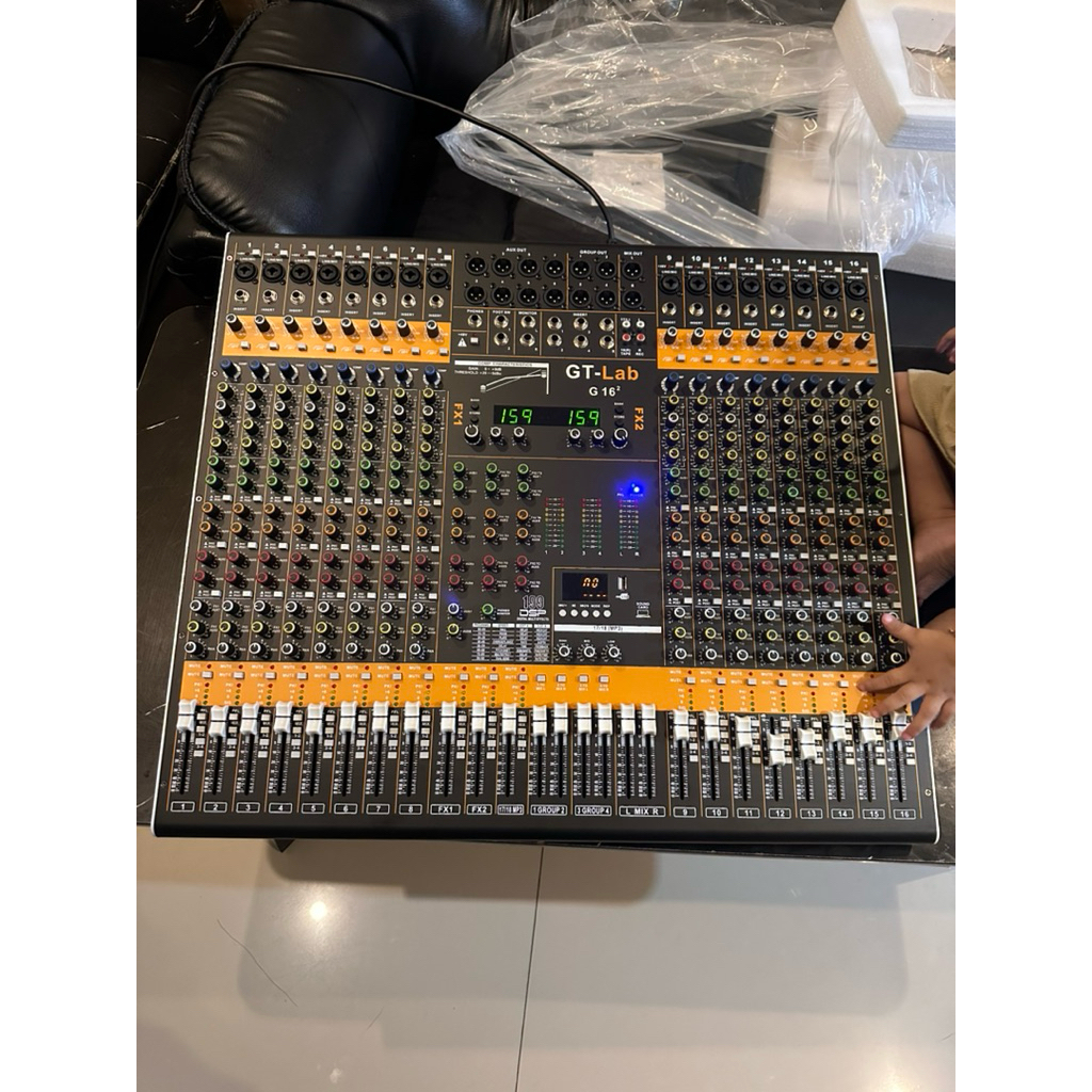 Jual Mixer gt lab 16 chanel gen 2 g16 double effek original by rdw ...