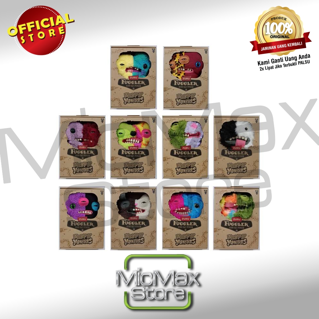Jual Fuggler S1 Misfit Monsters 9” Plush BONEKA Asst 15726 | Shopee ...