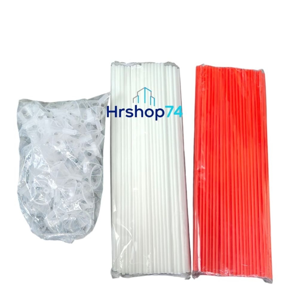 Jual (isi 100pcs) Stik Balon Merah Putih | Shopee Indonesia