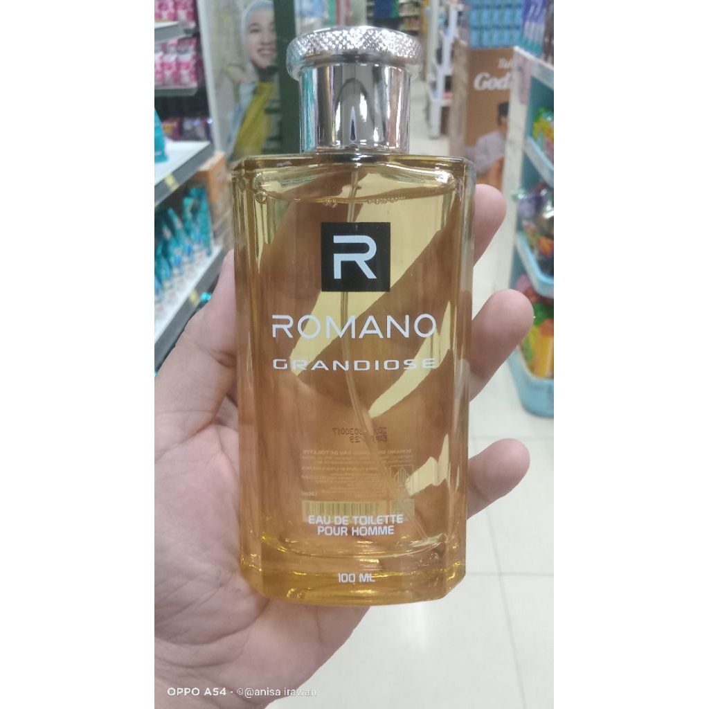 Jual ROMANO EAU DE TOILETE 100ML (gentleman,vision,cool force,great ...