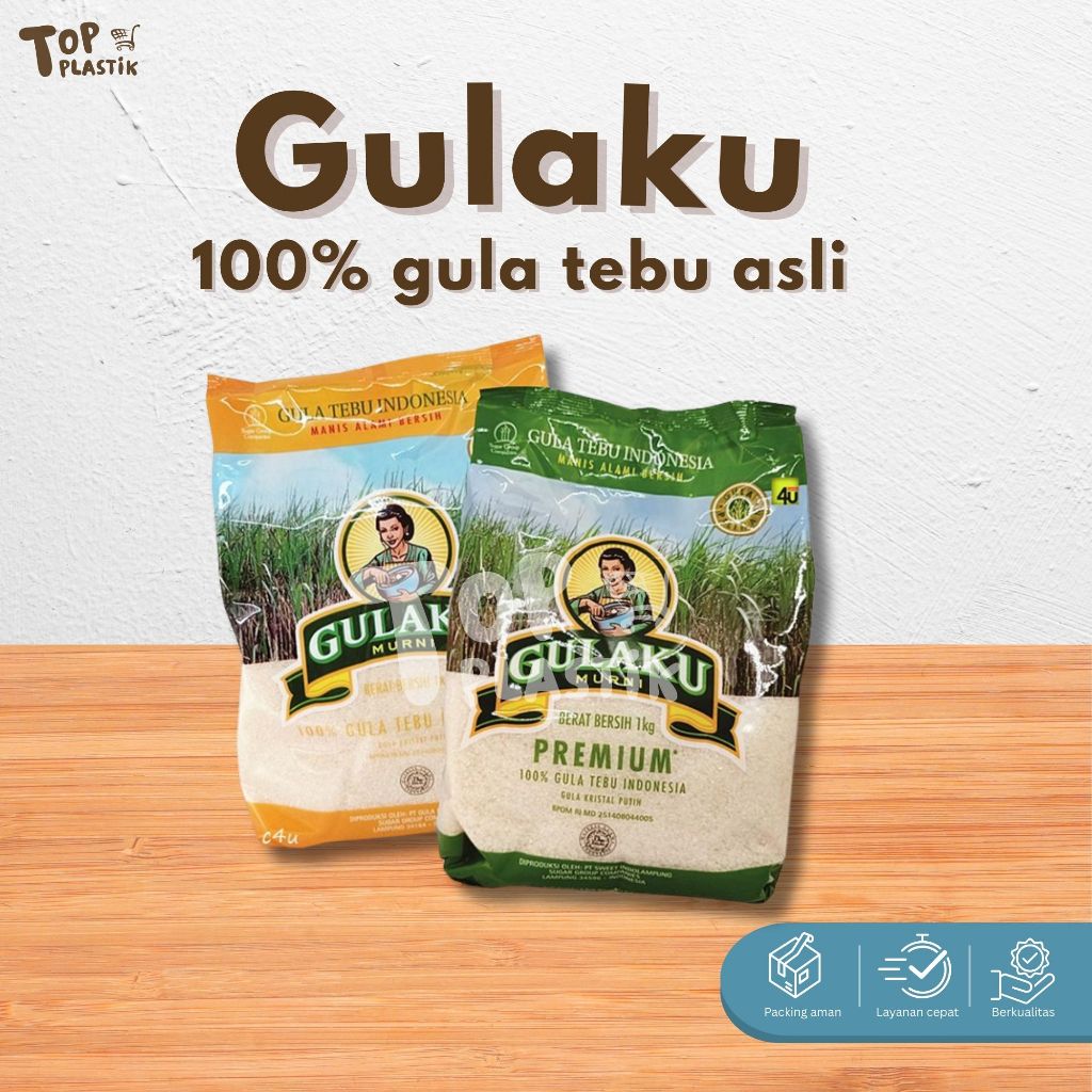 Jual Gulaku Gula Pasir Kemasan 1kg / Gula Pasir 1kg | Shopee Indonesia