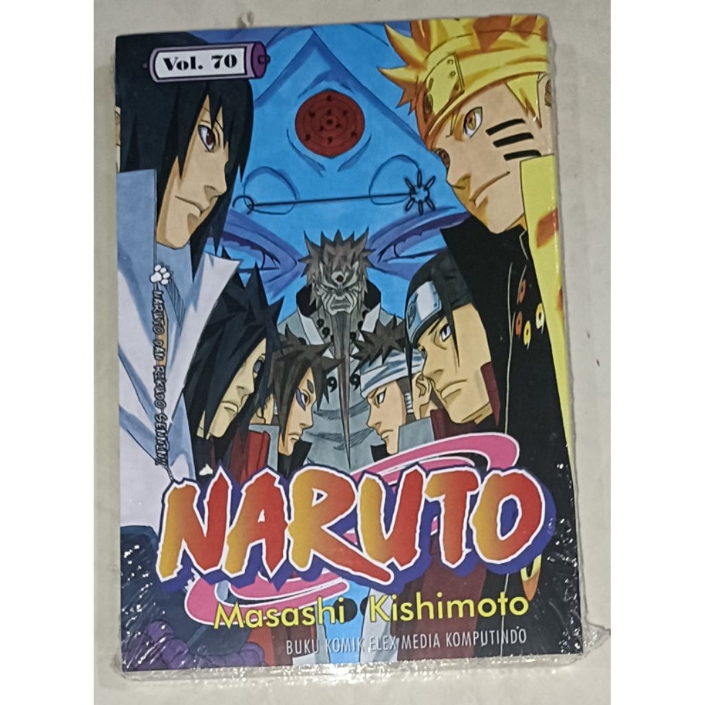 Jual komik Naruto vol 70 original segel (book paper) | Shopee Indonesia