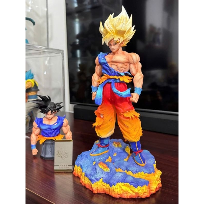 Jual FIGURE STATUE DRAGONBALL SON GOKU NAMEK RECAST BY JT STUDIO NON ...