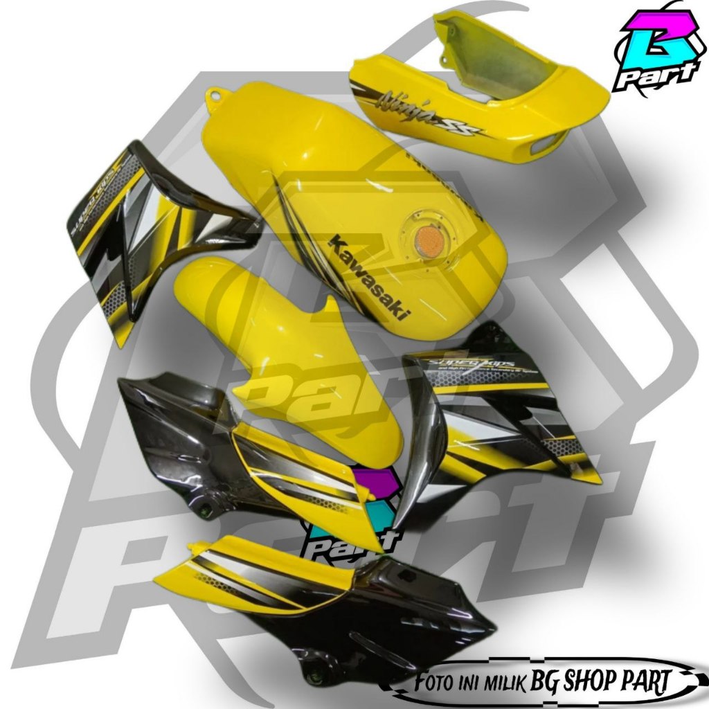 Jual Body Fullset Dan Tangki Kawasaki Ninja R SS body set tangki ...