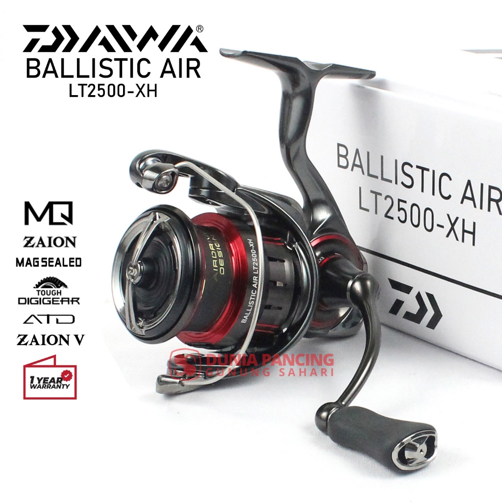 Jual Reel Spinning Daiwa Ballistic Air 2025 | Pilih Ukuran | Shopee Indonesia