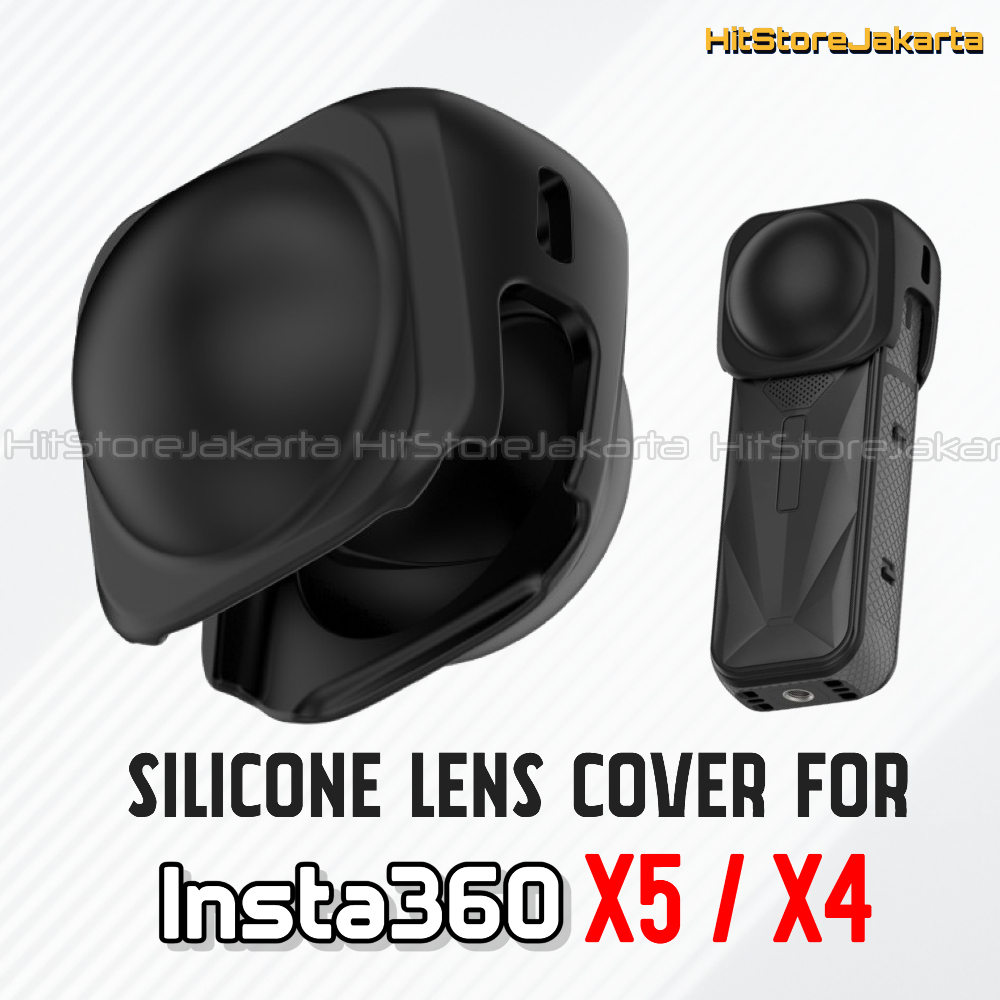 Jual Silicone Lens Cover for Insta360 X5 Pelindung Lensa Insta360 X4 ...