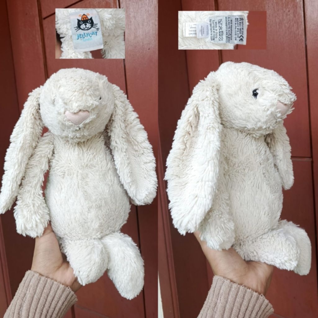 Jual Boneka Kelinci ORI BRAND Jellycat JC Jelly Cat Pink Putih Coklat Brown Medium Large | Bahan ...