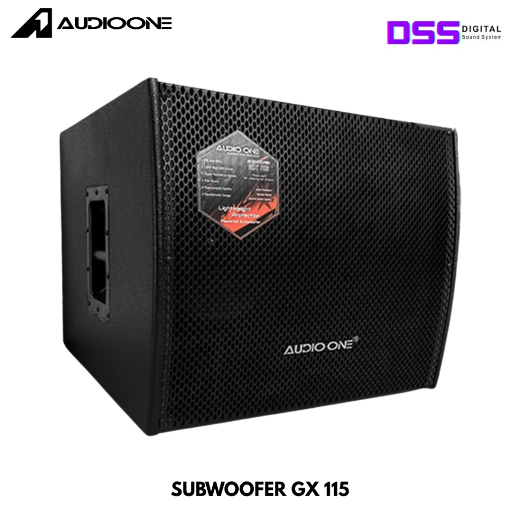 Jual Audio One GX 115 Ukuran 15 Inch Subwoofer Speaker Fullrange Single Pasif Garansi Resmi ...