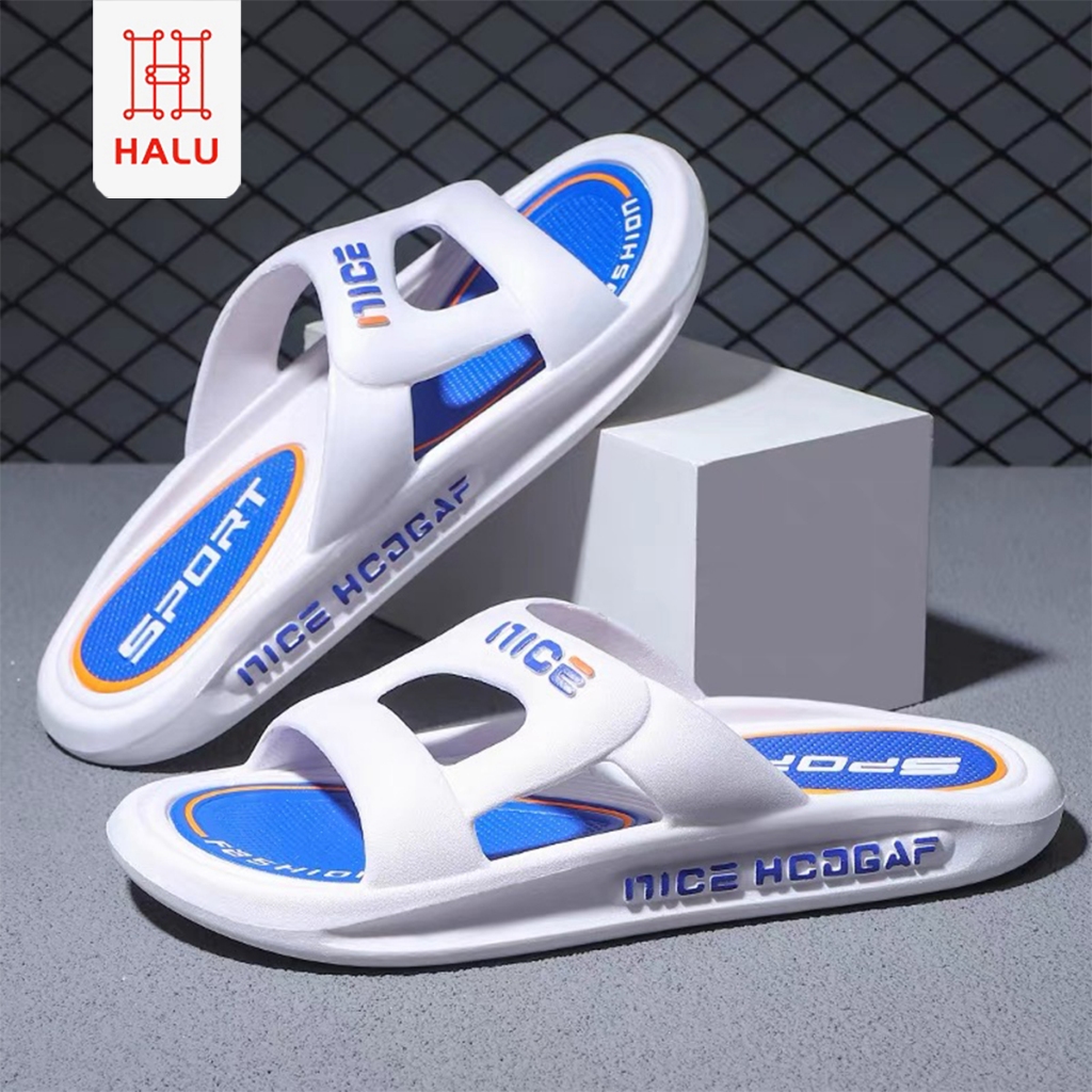 Jual Halu Sandal Sport Pria Bahan Karet Anti Slip Sandal Outdoor Pria ...