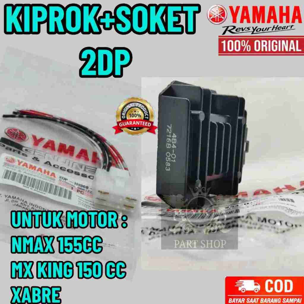 Jual PAKET KIPROK/REGULATOR+SOKET KODE-2DP/4B4 YAMAHA NMAX/XABRE/MX ...