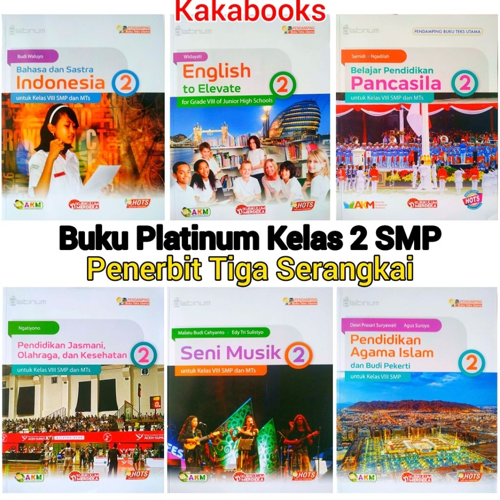 Jual Buku Platinum - Tiga Serangkai - KELAS 2/8 SMP/MTS - Buku Teks Siswa - KURIKULUM MERDEKA ...