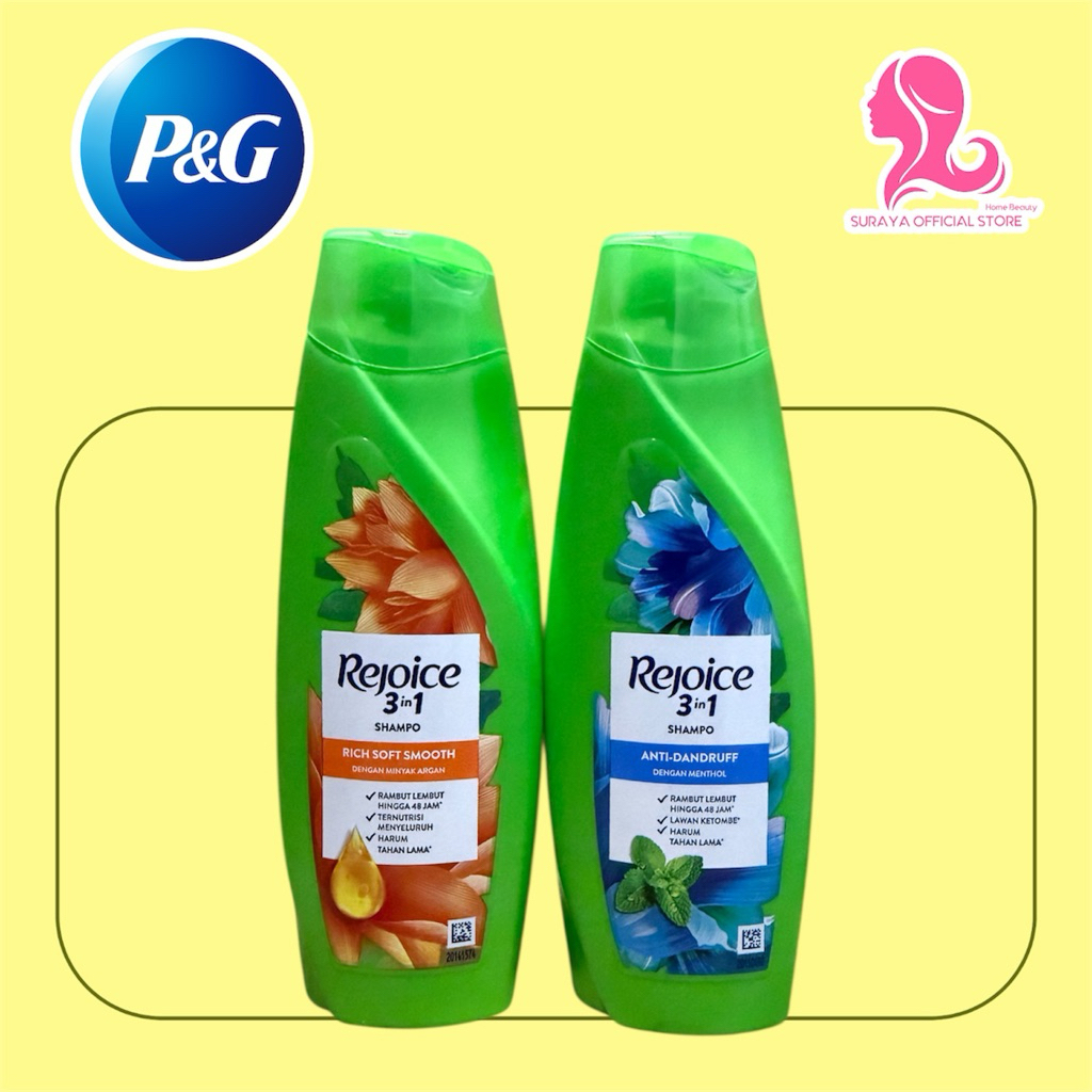 Jual Rejoice Shampoo Rich Soft Smooth | Anti Dandruff - 150ml | Shopee Indonesia