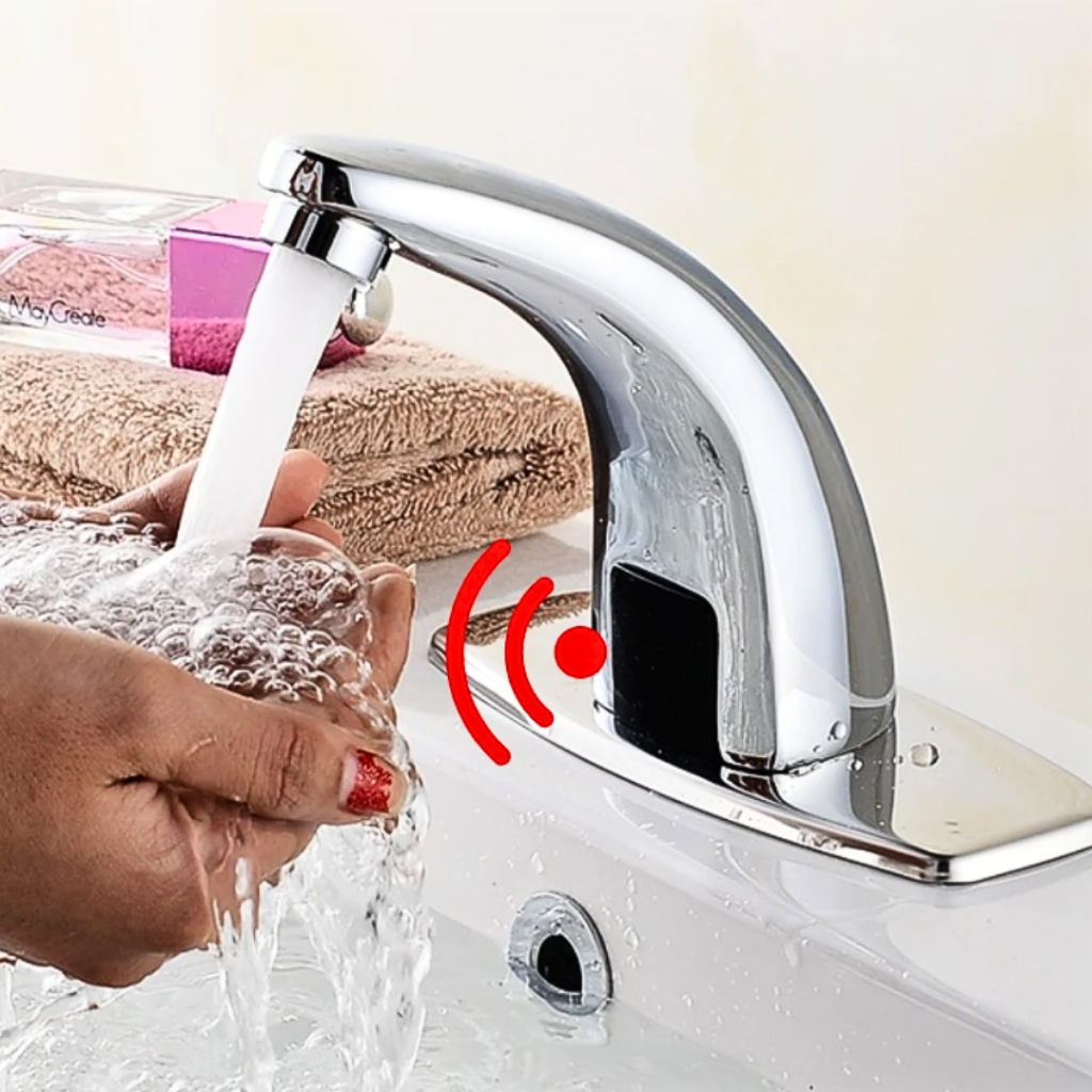 Jual MALL TAOCNSN Kran Keran Sensor air Otomatis tangan Wastafel dapur ...