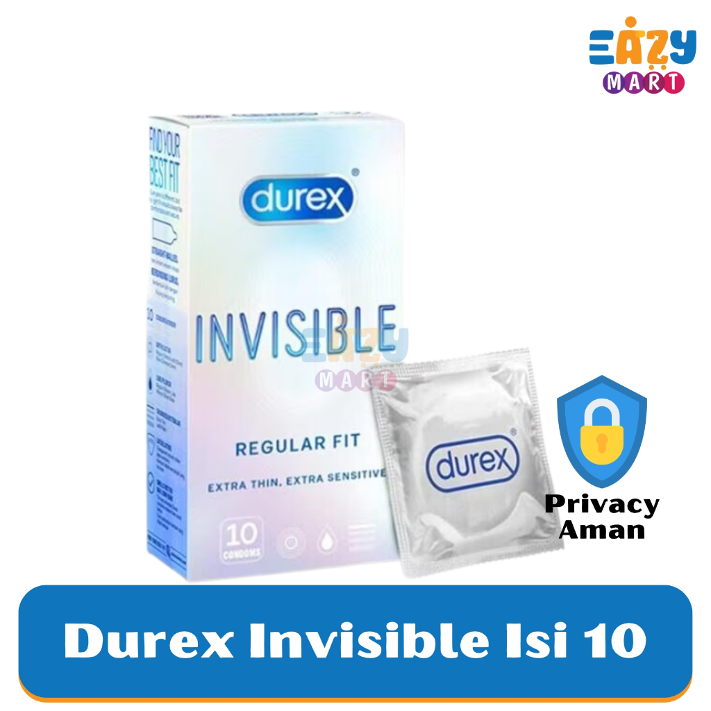 Jual Kondom Durex Invisible Isi 10 | Shopee Indonesia