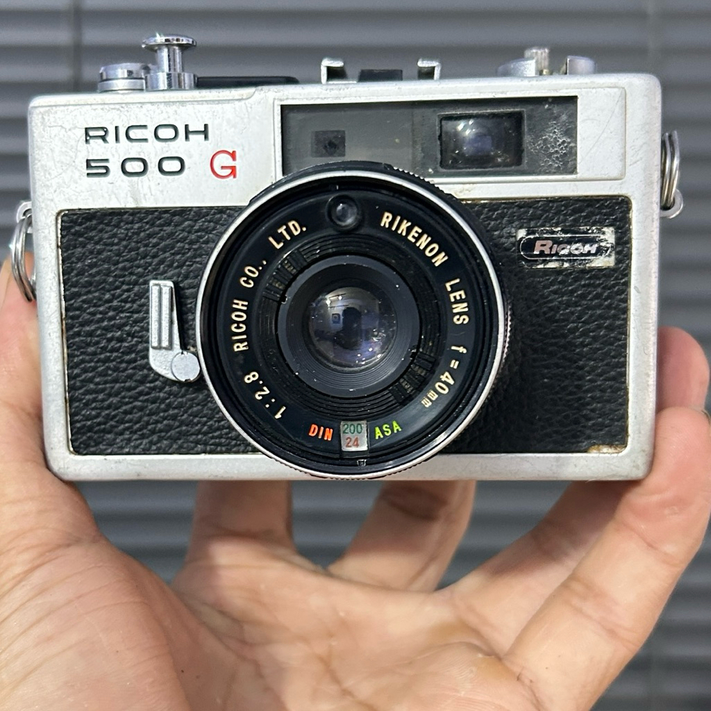 Jual kamera analog Ricoh 500 g vintage jadul | Shopee Indonesia