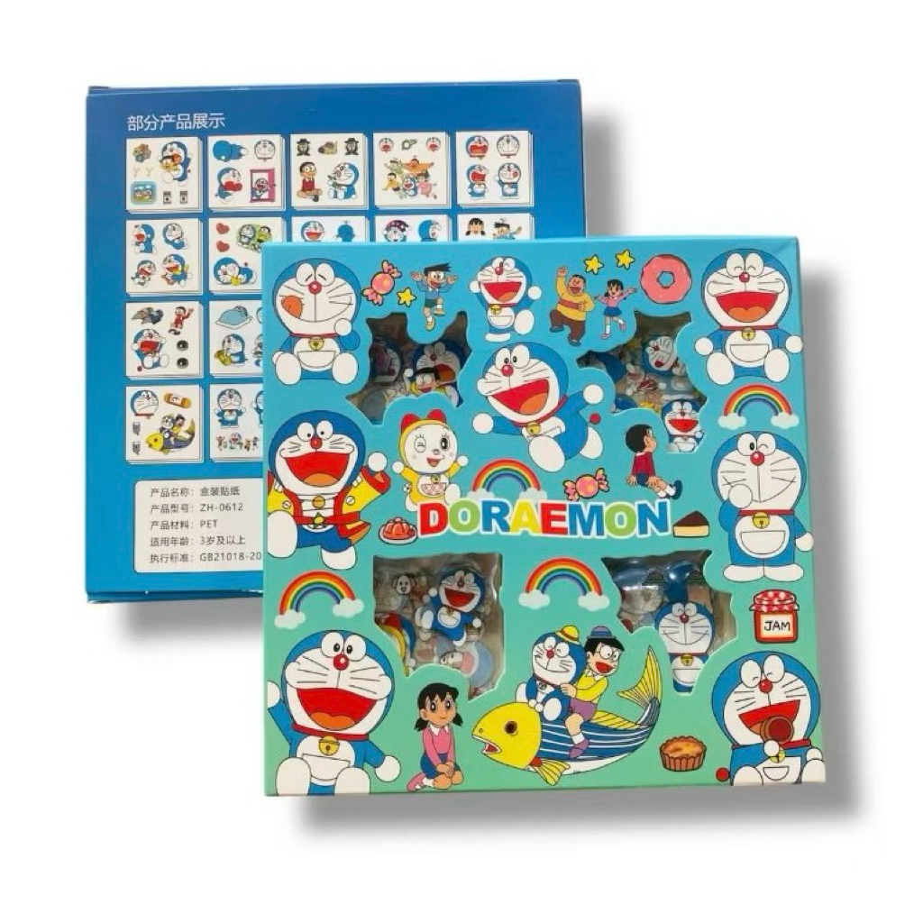 Jual Sticker Doraemon / Stiker set doraemon / Stiker doraemon isi 100 ...