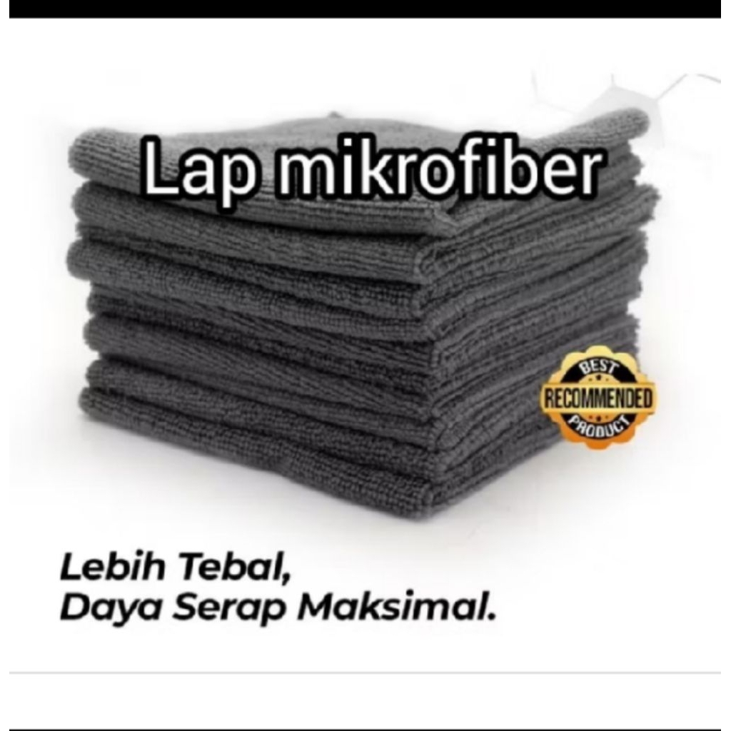 Jual KAIN LAP MICROFIBER ukuran 30×30 lembut anti lecet dan serbaguna ...