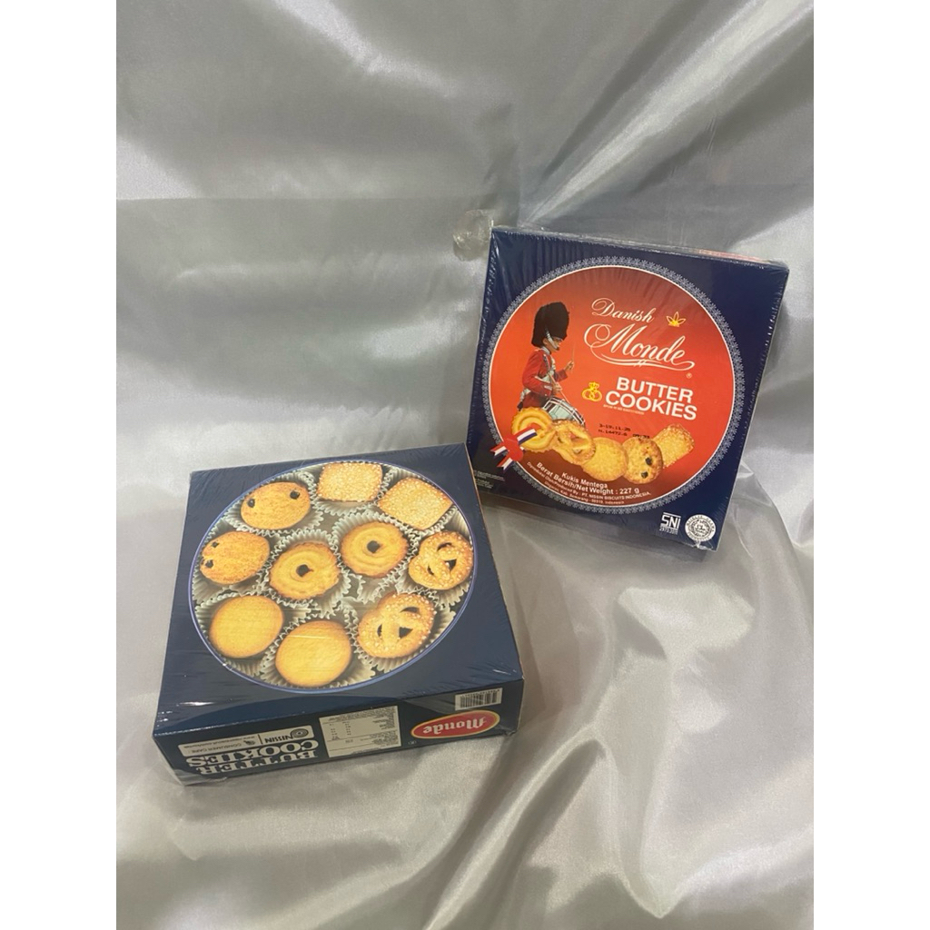 Jual Monde Butter Cookies 227gr | Shopee Indonesia