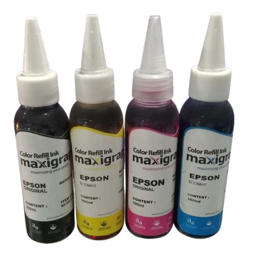 Jual TINTA PRINTER EPSON MEREK MAXIGRAPH -TINTA REFILL KUNING | Shopee ...