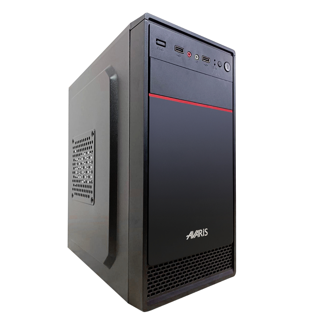 Jual CASING PC AVARIS 1714 MINI ATX/MICRO ATX BLACK | Shopee Indonesia