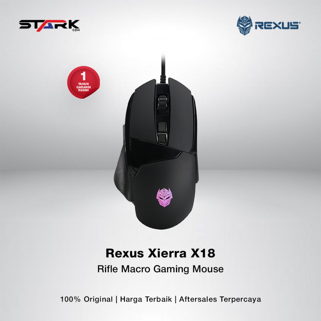 Jual Mouse Gaming Rexus Xierra X18 RIFLE | Shopee Indonesia